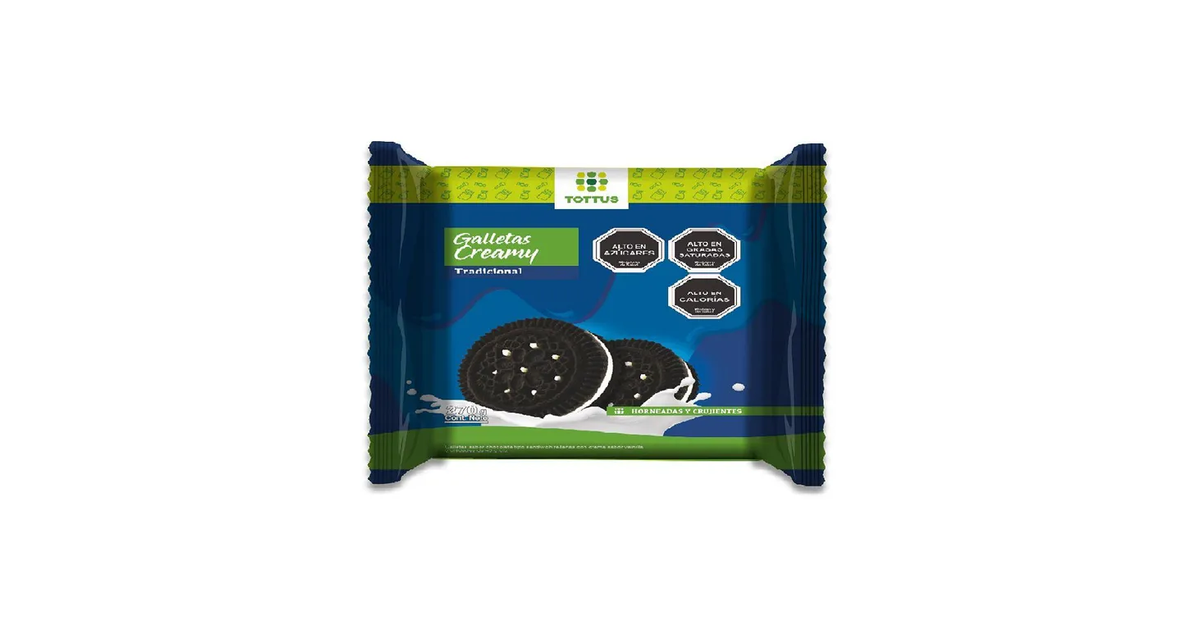 TOTTUS Galleta Creamy Pack Tradicional (6 un. / 270 g.) | SoloTodo.cl