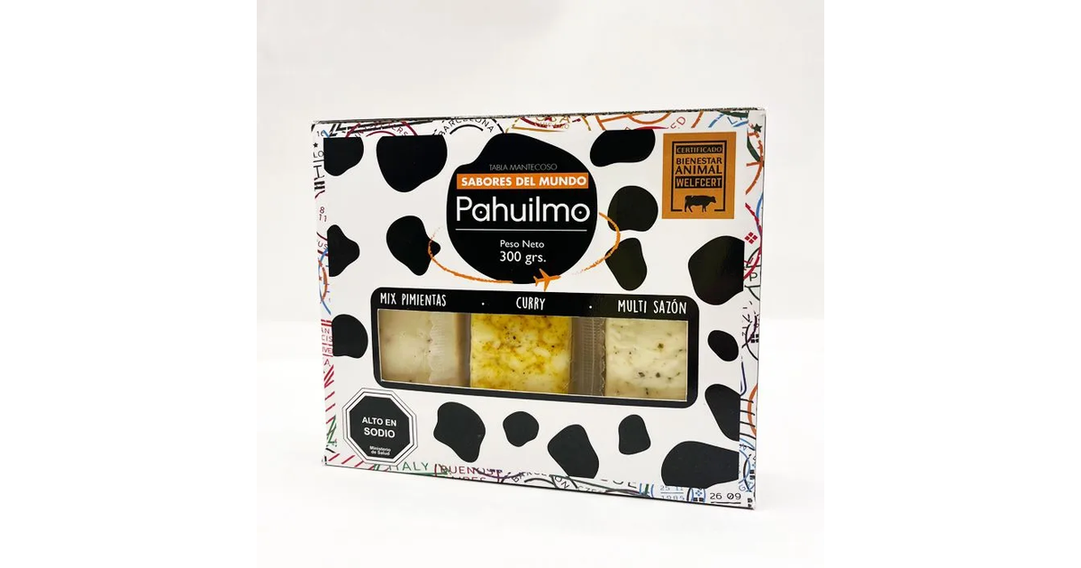 PAHUILMO Tabla de Quesos Sabores del Mundo (300 g.) | SoloTodo.cl