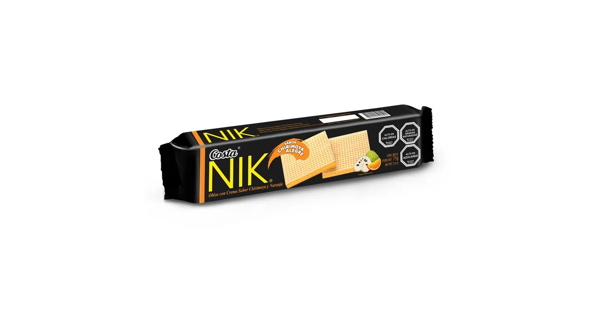 COSTA Galleta Oblea Nik Sabor Chirimoya Alegre (71 g.) | SoloTodo.cl