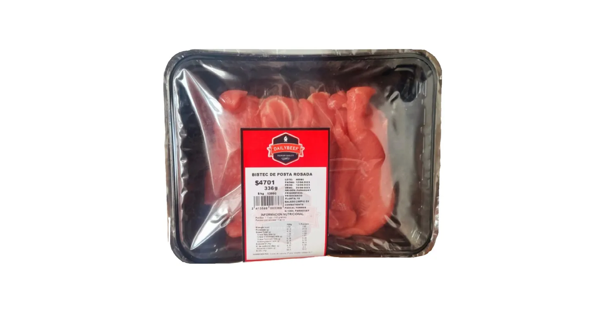 DAILY BEEF Bistec de Posta Rosada Cat-V (500 g.) | SoloTodo.cl