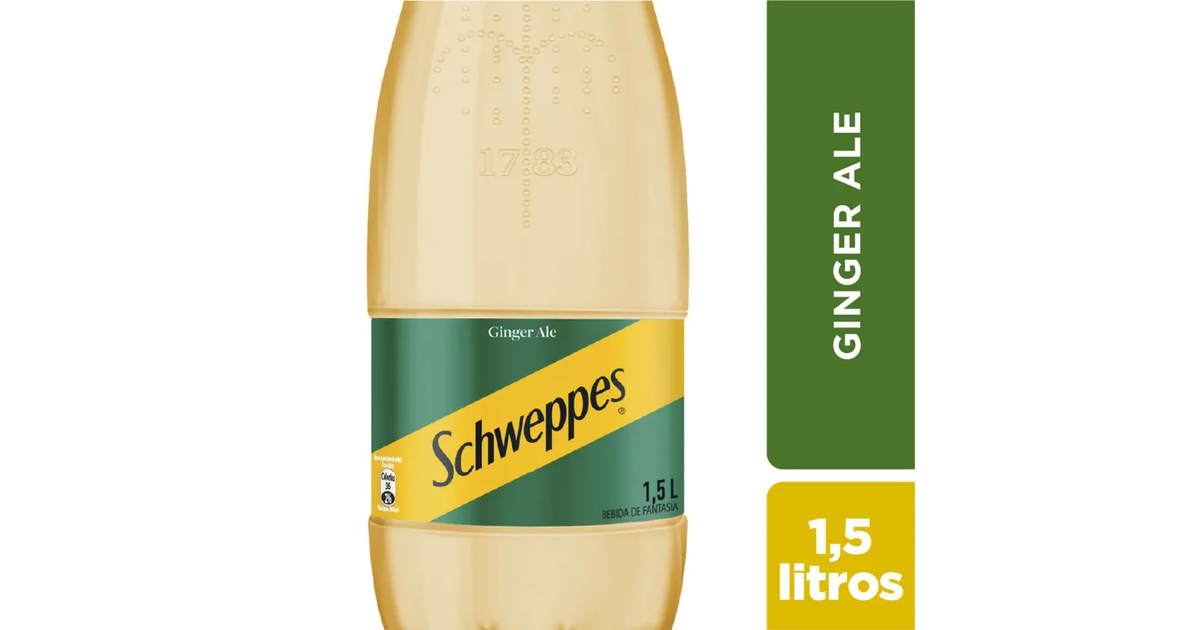 SCHWEPPES Bebida Ginger Ale (1500 mL.) | SoloTodo.cl