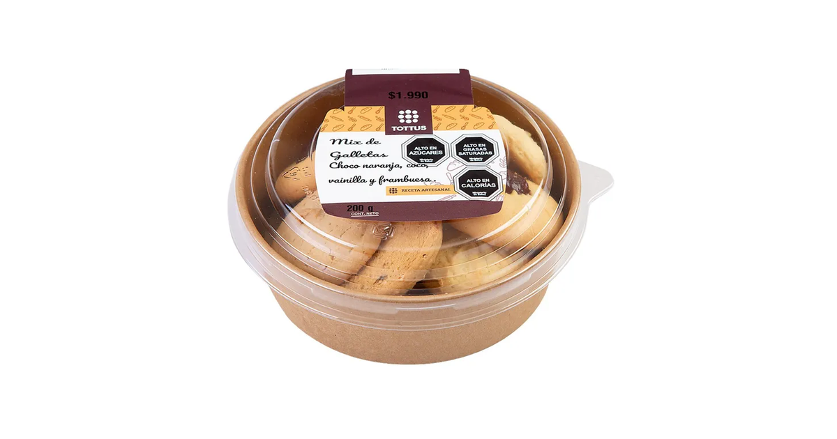 TOTTUS Mix de Galletas (200 g.) | SoloTodo.cl