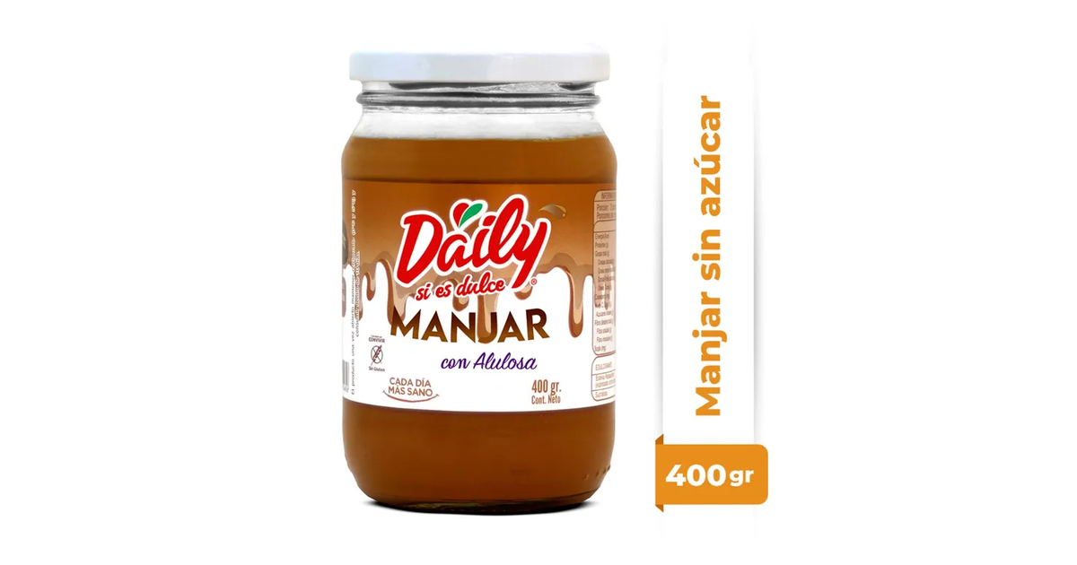 DAILY Manjar con Tagatosa Frasco (400 g.) | SoloTodo.cl