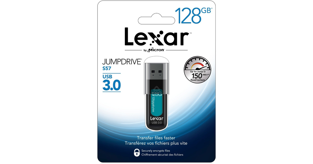 Lexar JumpDrive S57 128 GB (LJDS57-128ABNL) | SoloTodo.cl