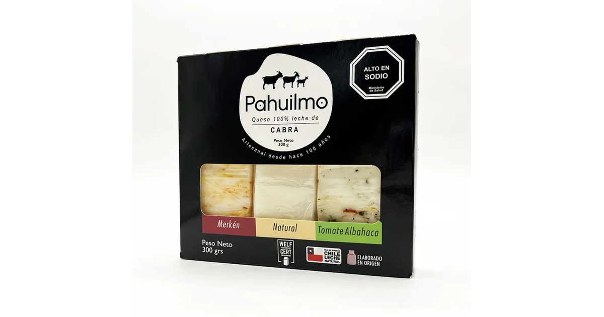 PAHUILMO Tabla de Queso Cabra (300 g.) | SoloTodo.cl