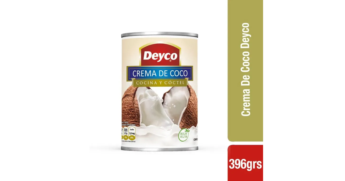 Deyco Crema de Coco (396 g.) | SoloTodo.cl