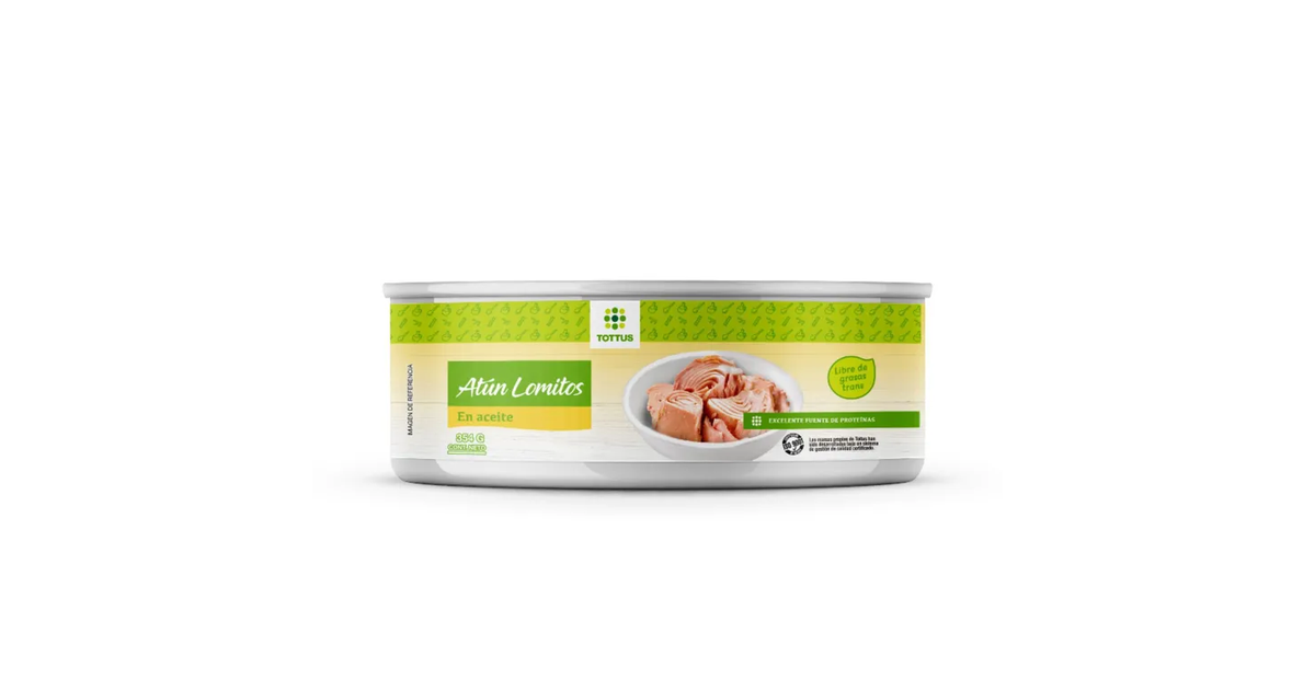 TOTTUS Atún Lomitos en Aceite (354 g.) | SoloTodo.cl