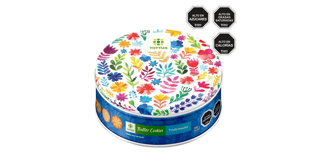 TOTTUS Galletas de Mantequilla (340 g.) | SoloTodo.cl