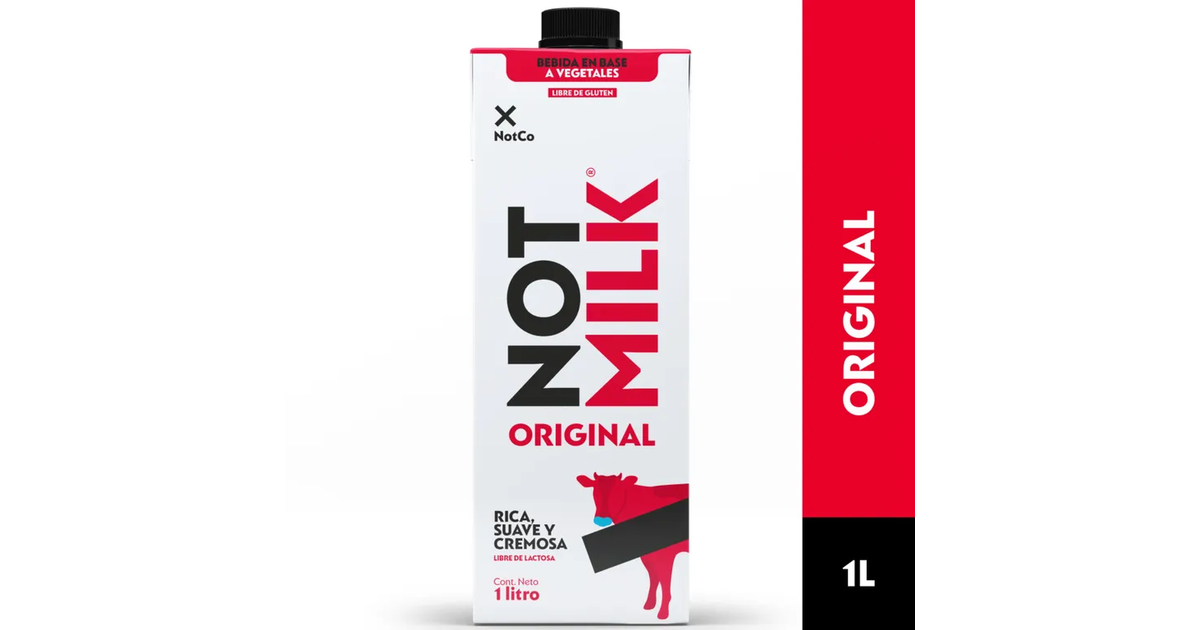 NOT MILK Bebida Vegetal Sabor Original (1000 mL.) | SoloTodo.cl