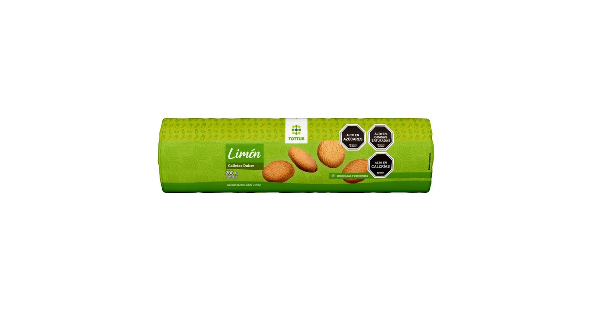 TOTTUS Galleta Dulce Sabor Limón (200 g.) | SoloTodo.cl
