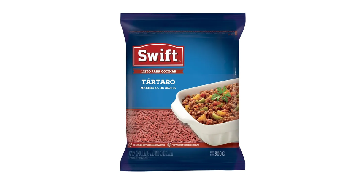 SWIFT Carne Molida de Vacuno Congelada 4% Grasa (500 g.) | SoloTodo.cl