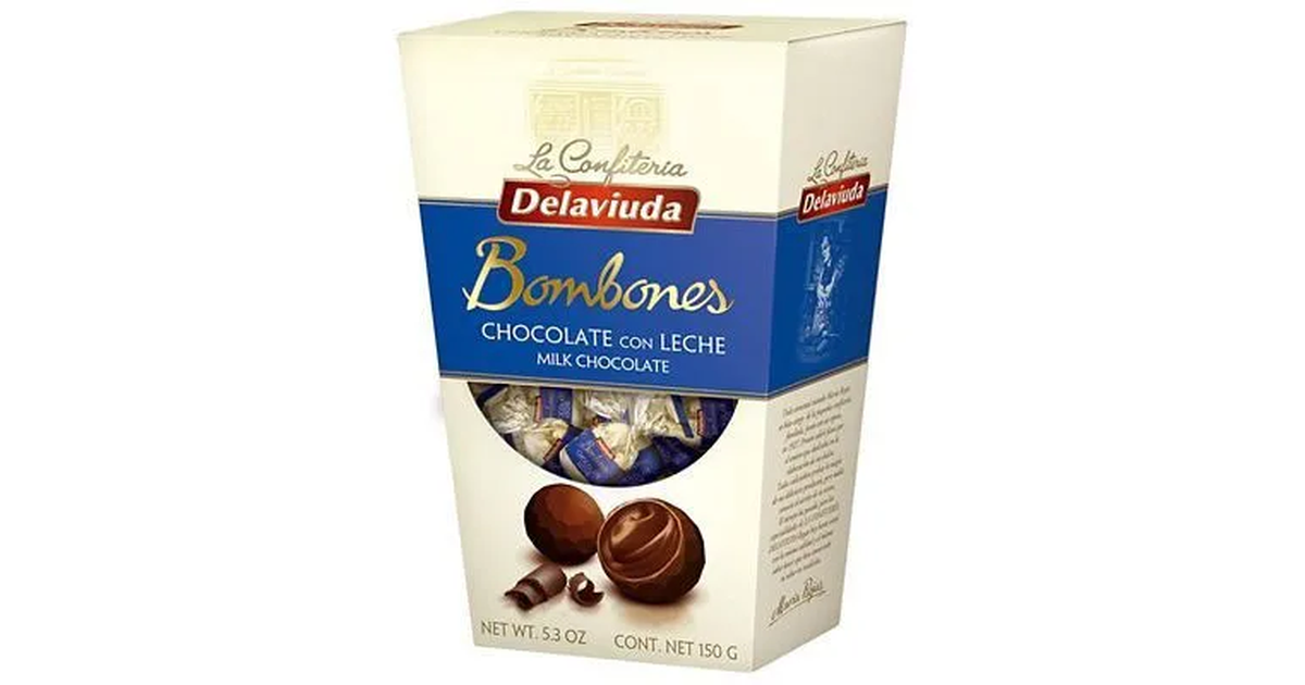 DELAVIUDA BOMBONES DE CHOCOLATE LECHE (150 g.) | SoloTodo.cl
