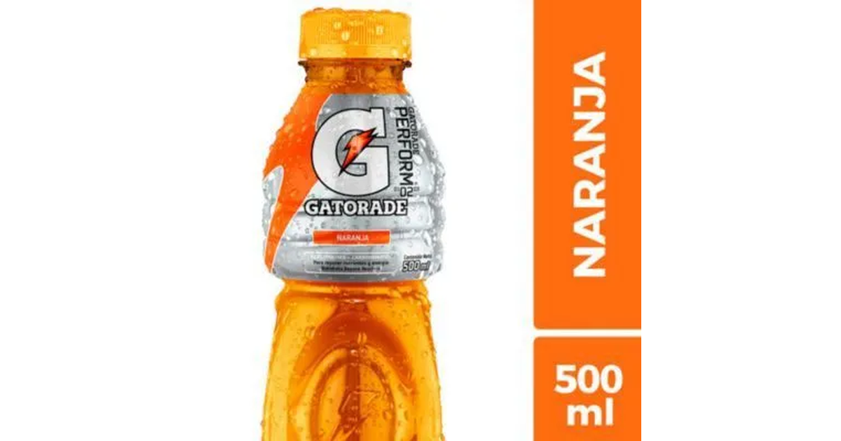 GATORADE Bebida Isotónica Sabor Naranja (500 mL.) | SoloTodo.cl