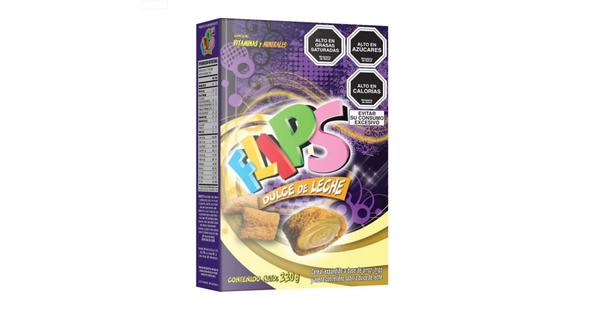 FLIPS Cereal Flips Dulce de Leche (220 g.) | SoloTodo.cl