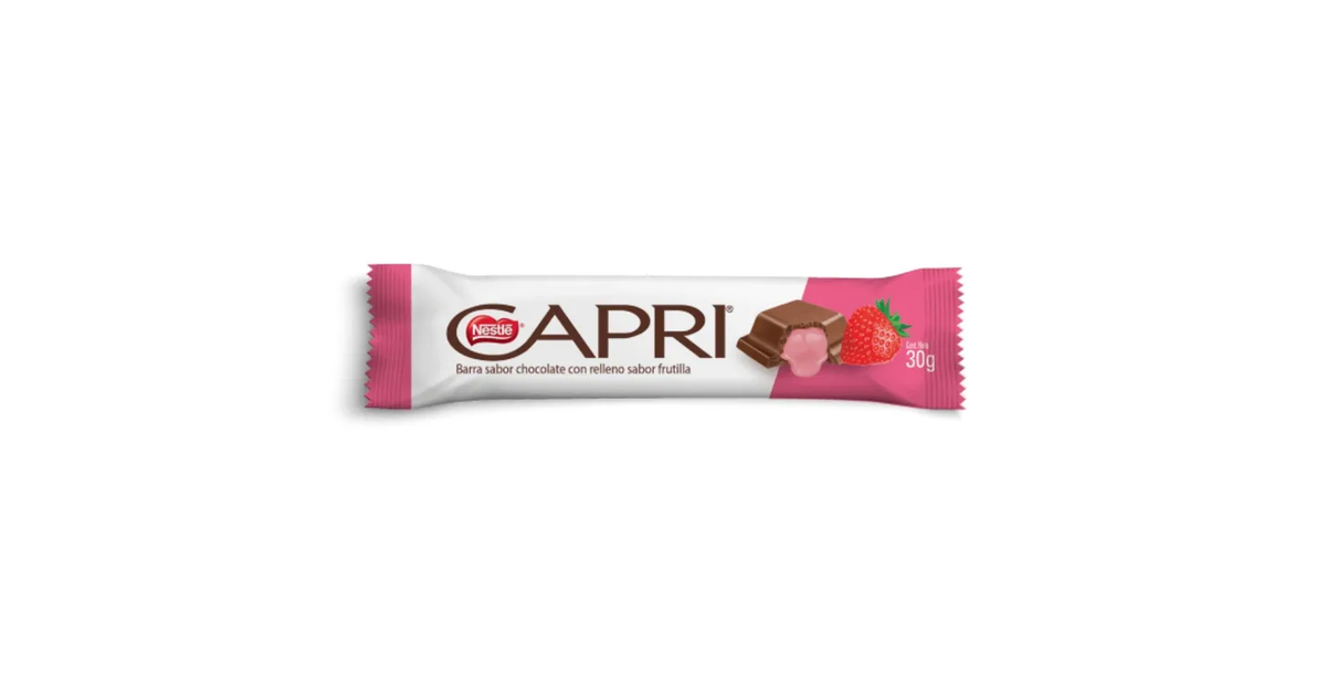 NESTLE Chocolate Relleno Capri Almendra (30 g.) | SoloTodo.cl