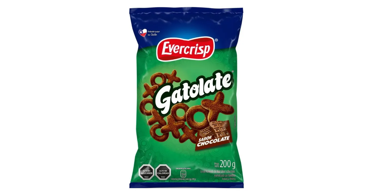 EVERCRISP Gatolate Evercrisp (200 g.) | SoloTodo.cl