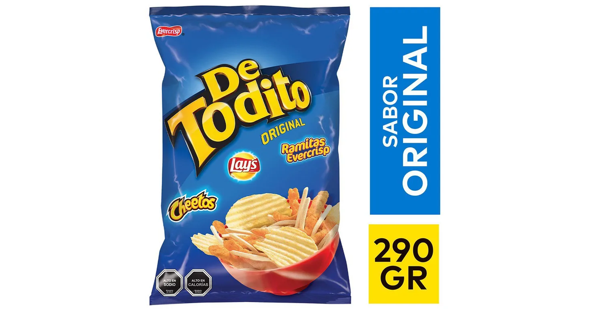 EVERCRISP Snack Detodito Original (290 g.) | SoloTodo.cl