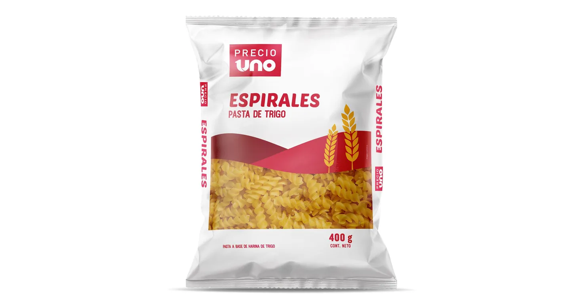 PRECIO UNO ESPIRALES (400 g.) | SoloTodo.cl