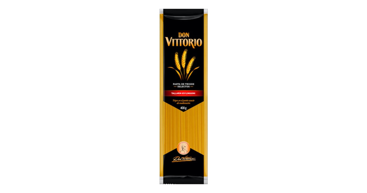 Don Vittorio Pasta Tallarines (400 g.) | SoloTodo.cl