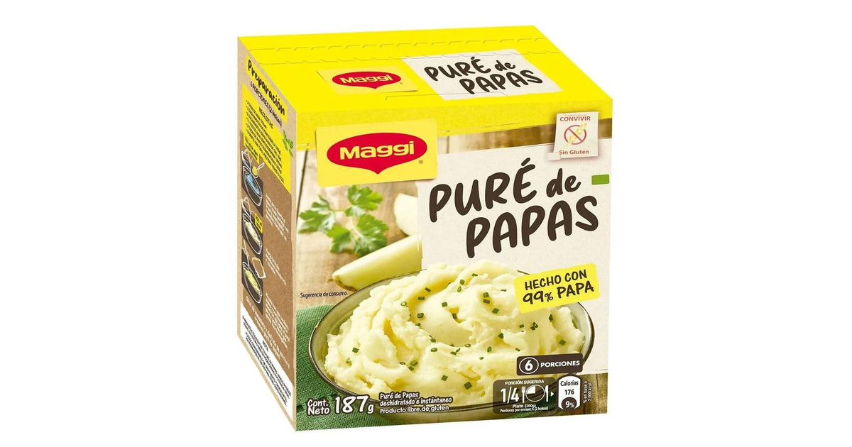 Maggi Puré de papas caja (187 g.) | SoloTodo.cl