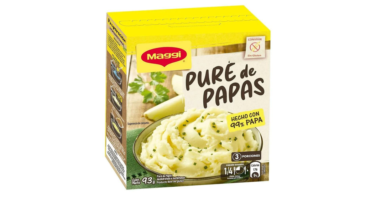 Maggi Puré de papas caja (93 g.) | SoloTodo.cl