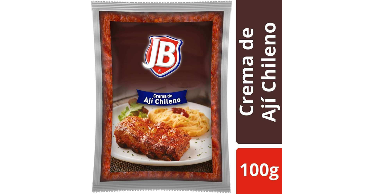 Jb Crema de ají chileno sachet (100 g.) | SoloTodo.cl