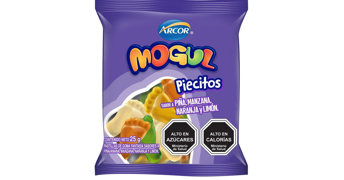 Arcor Gomitas Mogul piecitos (12 un. / 300 g.) | SoloTodo.cl