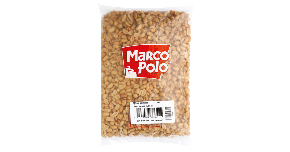 Marco Polo Maní salado (1000 g.) | SoloTodo.cl