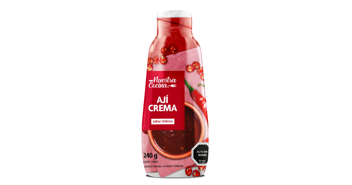 Nuestra Cocina Ají crema sabor chileno (240 g.) | SoloTodo.cl