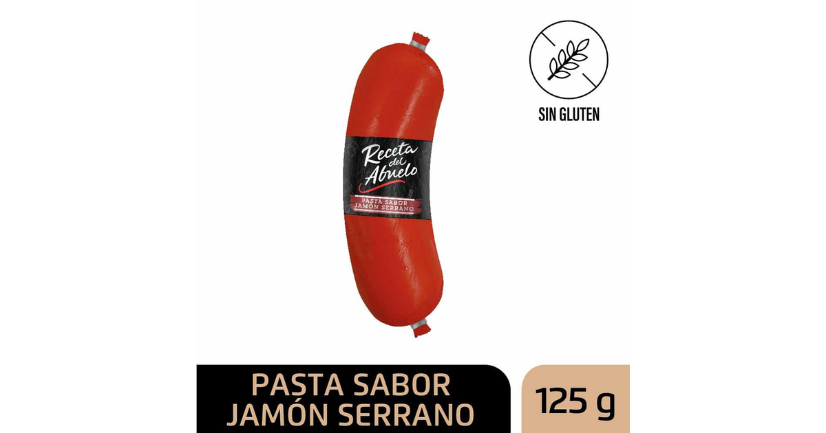 Receta Del Abuelo Pasta jamón serrano (125 g.) | SoloTodo.cl