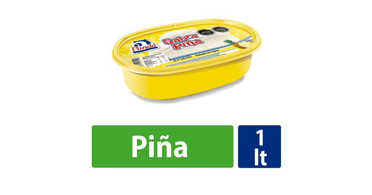 Panda Helado sabor piña (1000 mL.) | SoloTodo.cl