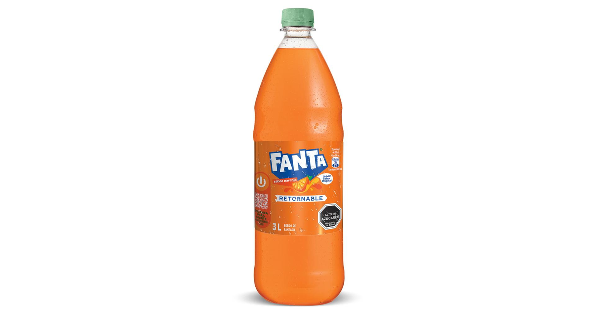 Fanta Bebida naranja full sugar botella retornable (3000 mL.) | SoloTodo.cl