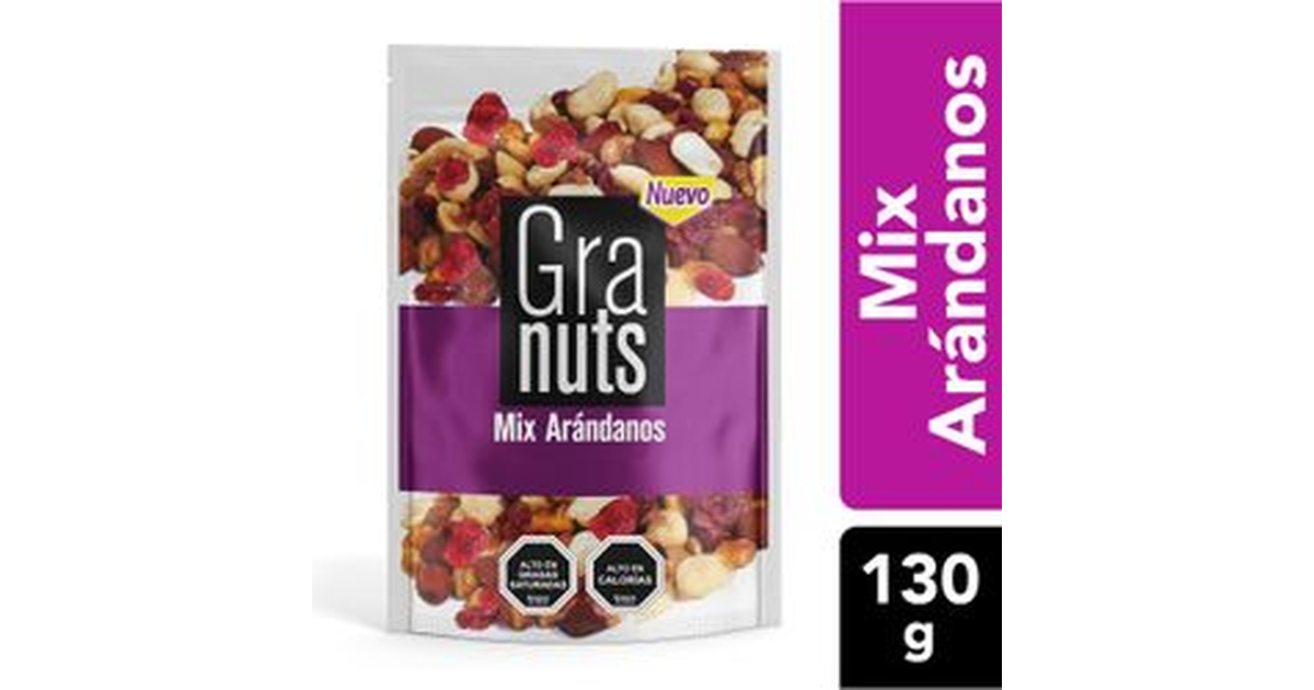 Granuts Mix Arándanos (130 g.) | SoloTodo.cl
