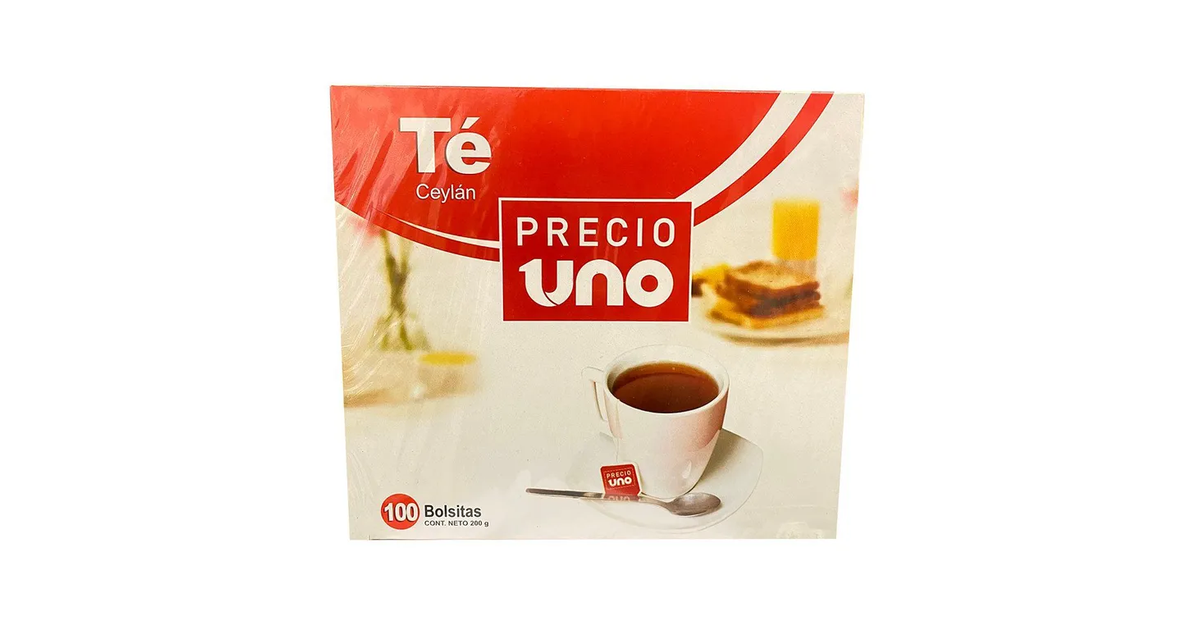 PRECIO UNO Te Blend en Bolsita (100 un. / 200 g.) | SoloTodo.cl