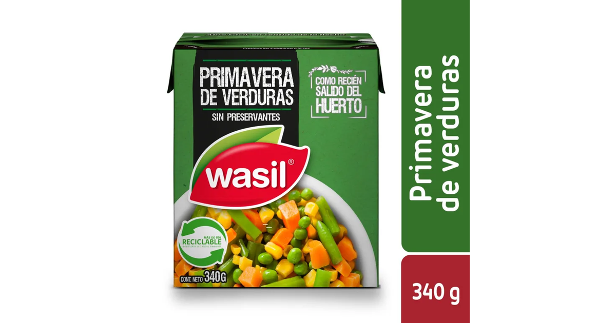 WASIL Ensalada Verdura Tetra (340 g.) | SoloTodo.cl