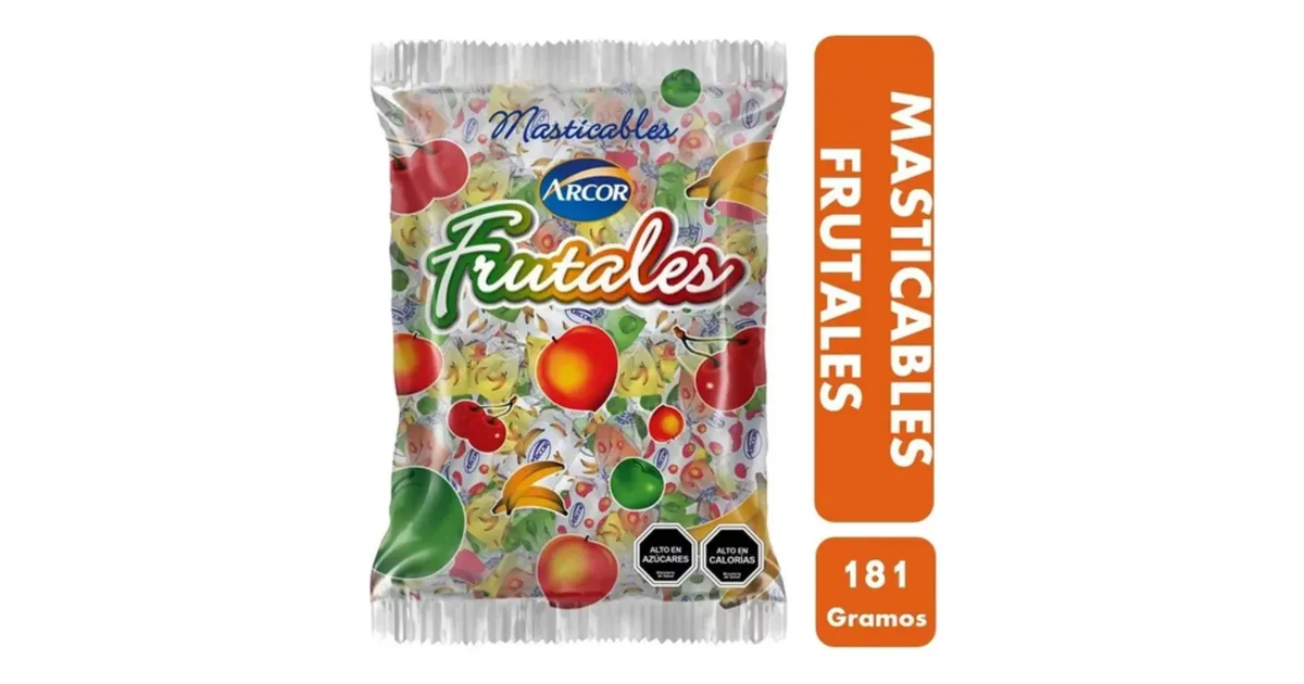 ARCOR Masticable Frutales Surtido (181 g.) | SoloTodo.cl