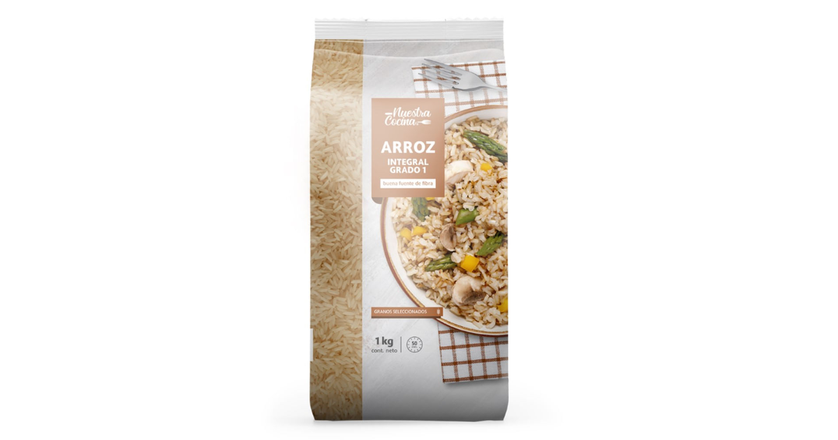 Nuestra Cocina Arroz G1 integral (1000 g.) | SoloTodo.cl