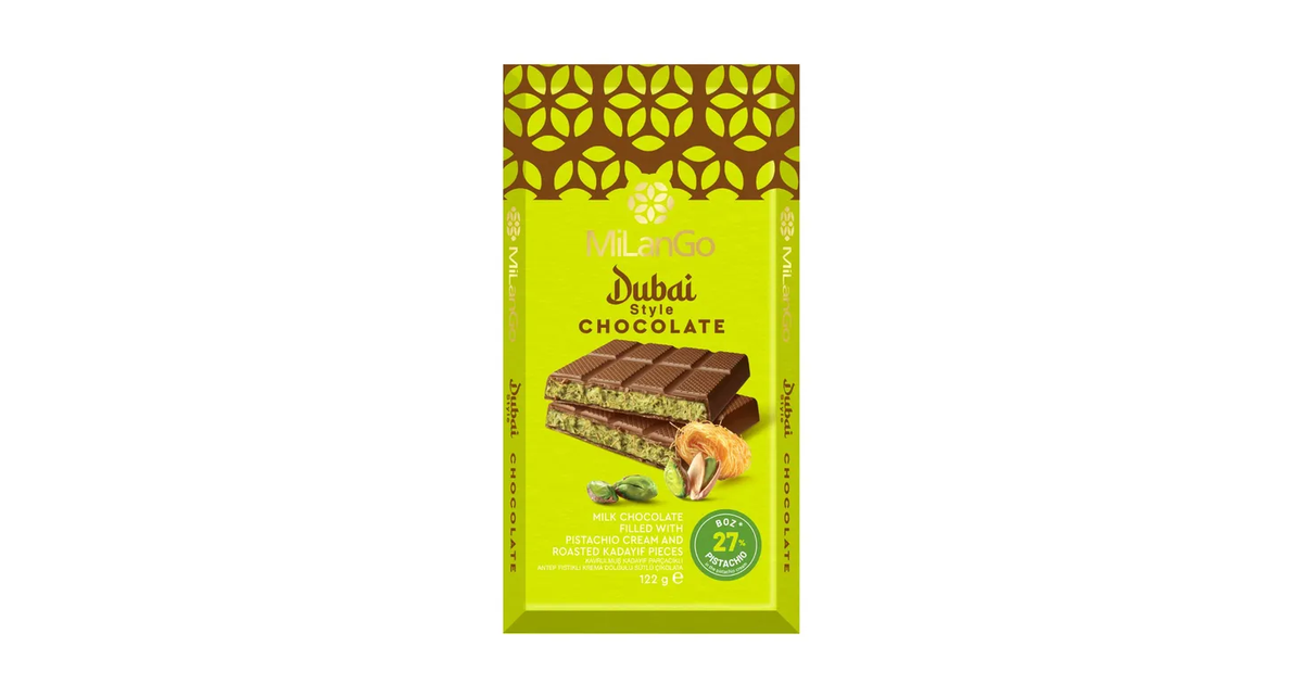 Dubai Chocolate Milango Pistacho (122 g.) | SoloTodo.cl