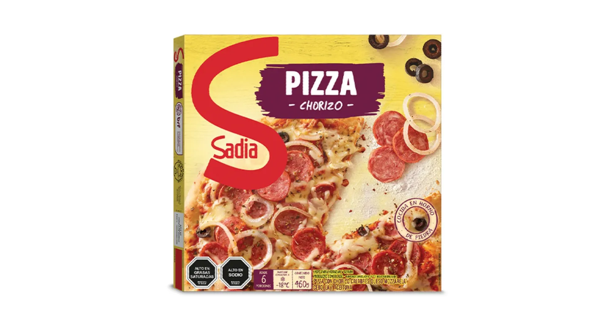 SADIA Pizza Chorizo Congelada (460 g.) | SoloTodo.cl