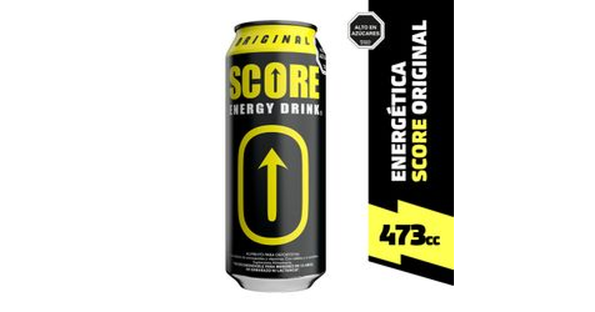 Score Bebida Energética Original (473 mL.) | SoloTodo.cl