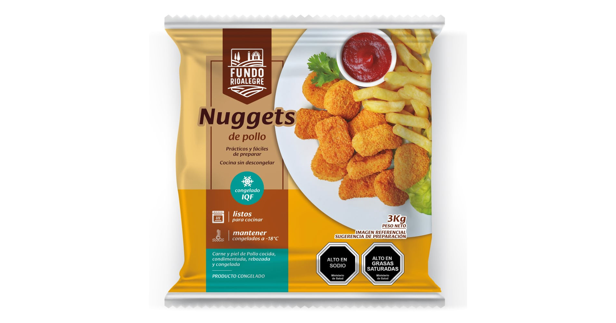 Fundo Rio Alegre Nuggets de pollo (3000 g.) | SoloTodo.cl
