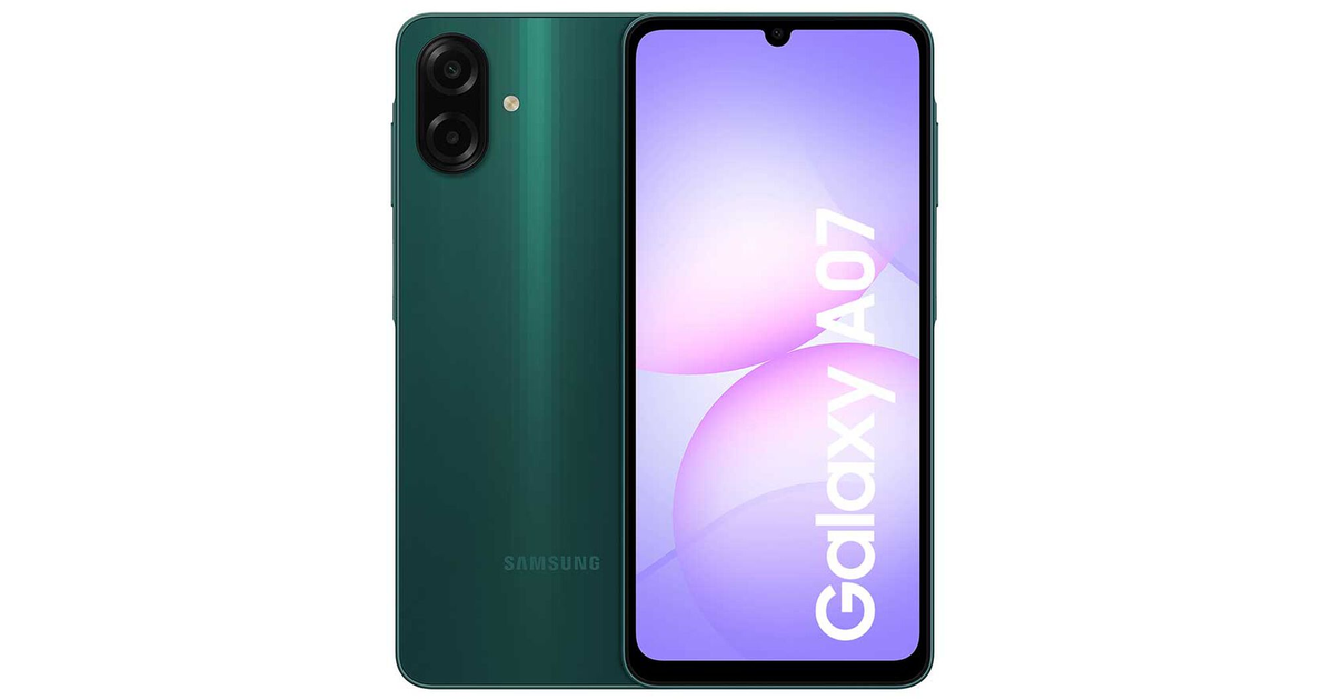 Samsung Galaxy A07 4G (A075 / 128 GB / 4 GB / Green) [SM-A075MZGGLTL ...