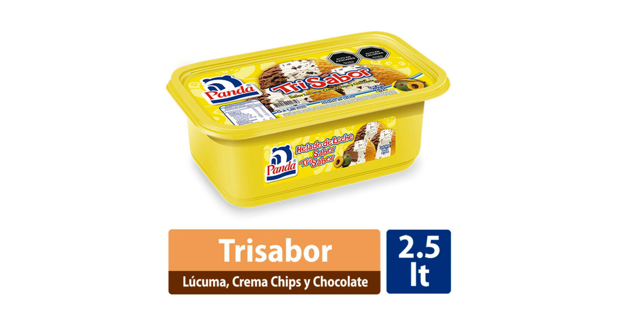 Panda Helado Trisabor (2500 mL.) | SoloTodo.cl