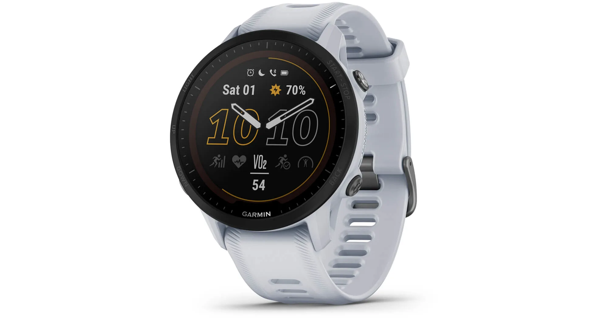 Garmin Forerunner 955 Solar - Whitestone [010-02638-01] | SoloTodo.cl