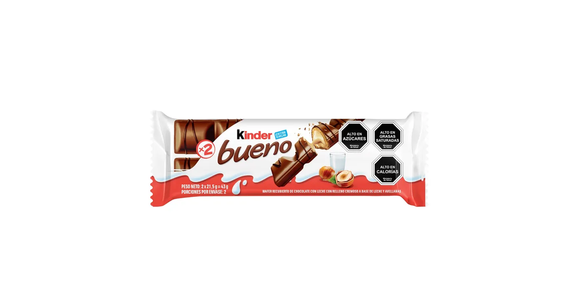 KINDER Wafer Cubierto de Chocolate (43 g.) | SoloTodo.cl