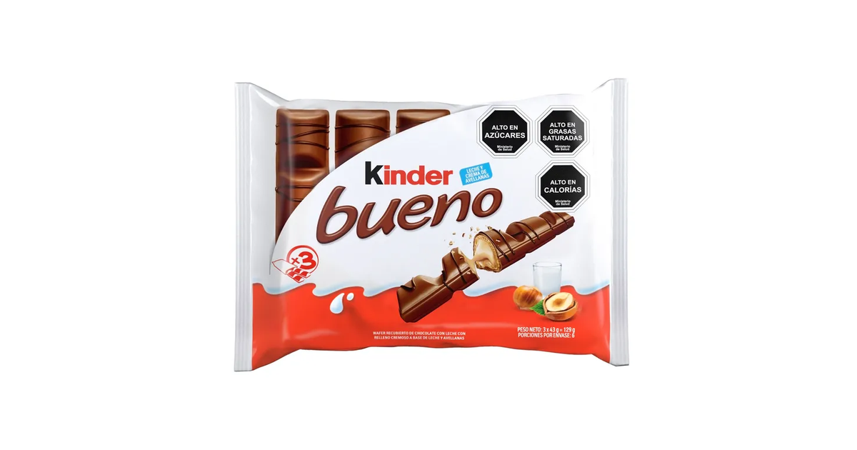 KINDER Wafer Cubierto de Chocolate (129 g.) | SoloTodo.cl