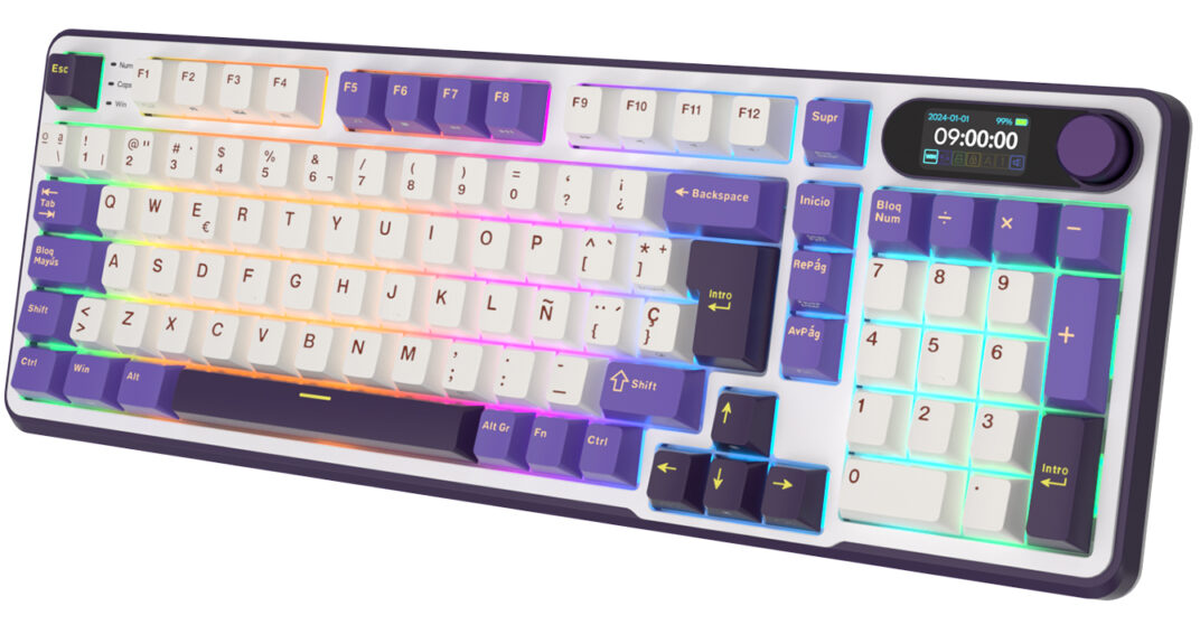 Royal Kludge S98 - Chartreuse Switch | SoloTodo.cl