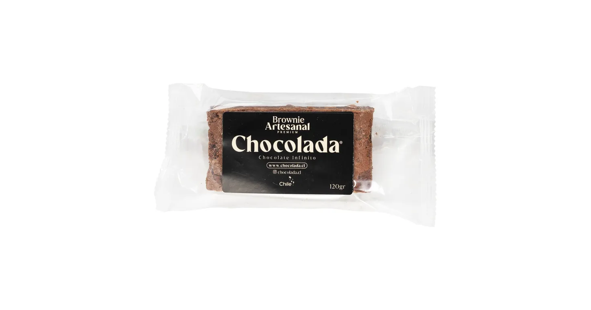 CHOCOLADA Brownie Artesanal (2 un. / 120 g.) | SoloTodo.cl