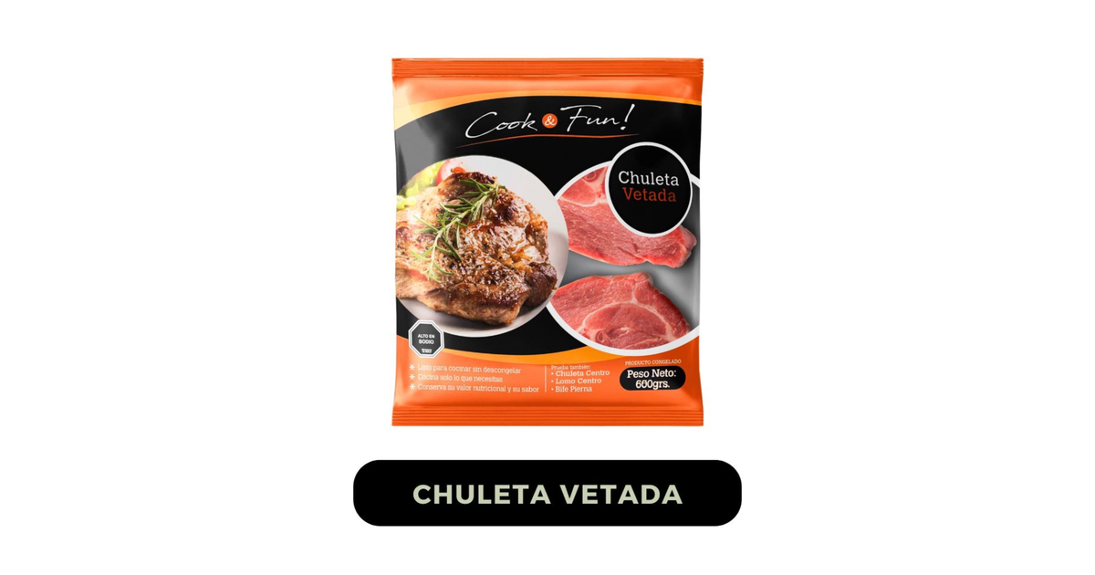 Cook & Fun Chuleta Vetada (600 g.) | SoloTodo.cl