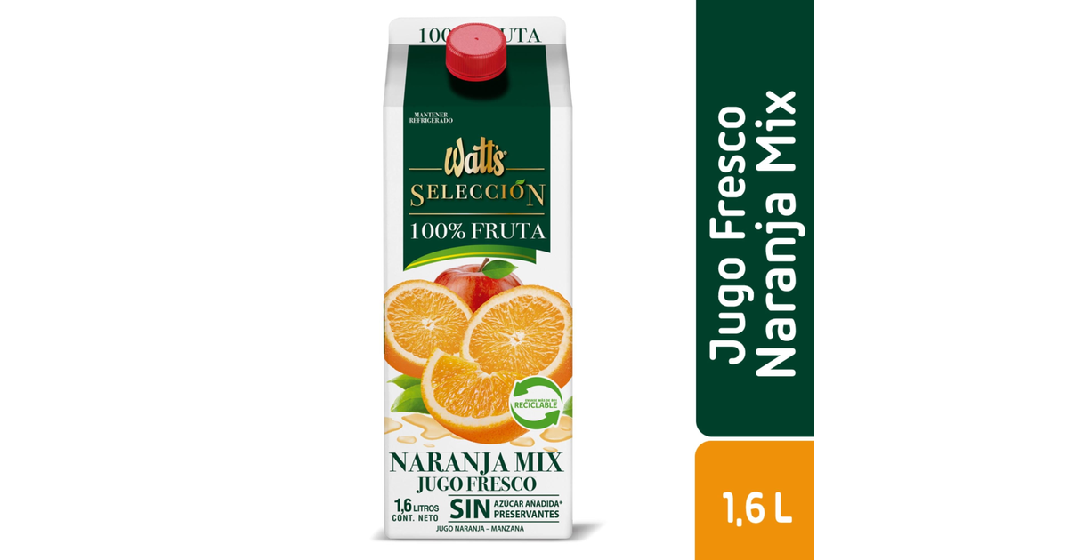 Watts Selección - Jugo Naranja Mix (1600 mL.) | SoloTodo.cl